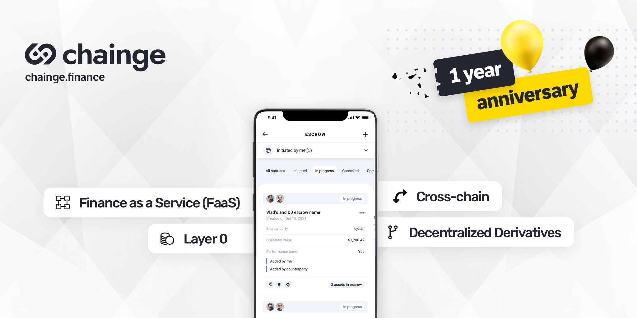 跨鏈漫遊衍生品平台Chainge上線一周年，用戶數突破43萬 – 桑幣區識 Zombit