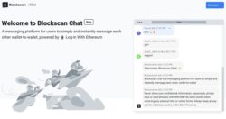 Etherscan 團隊推出以太坊即時通訊 App「Blockscan Chat」，使用以太坊錢包就能發送訊息 – 桑幣區識 Zombit